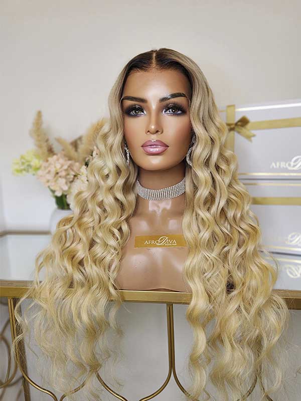 Angelina Wavy Texture Wig | Afrodiva